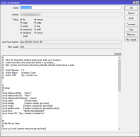 MikroTik Script: Push Router Stats to dweet.io - jcutrer.com