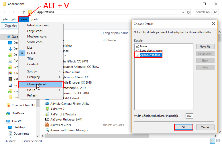 Find the AUMID (Application User Model ID) of an installed UWP app ...