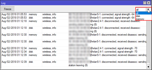 Mikrotik Tutorial: How to configure persistent logging - jcutrer.com