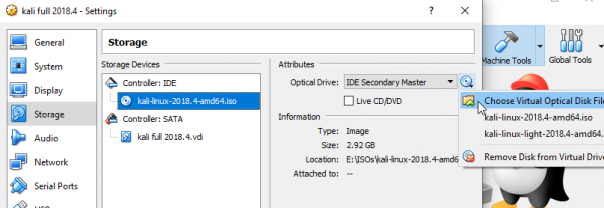 Install Kali Linux as a VirtualBox VM - jcutrer.com