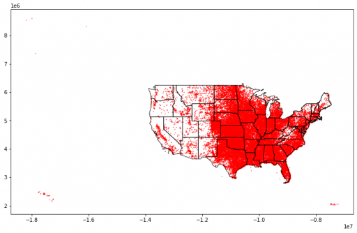 Learn geopandas by plotting tornados on a map - jcutrer.com