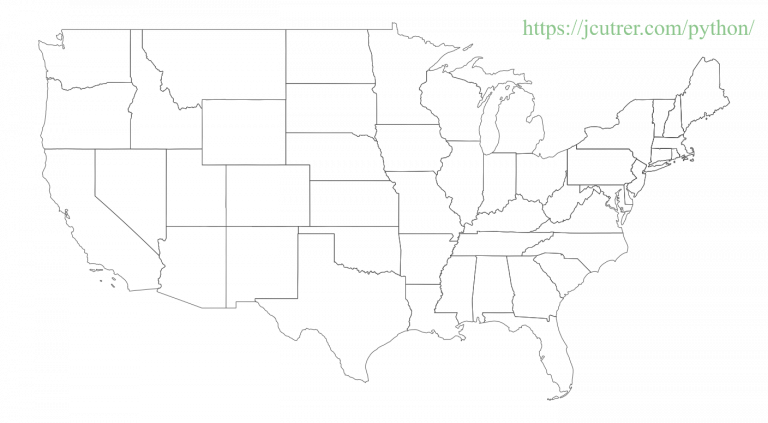 GeoPandas Tutorial: How to plot US Maps in Python - jcutrer.com